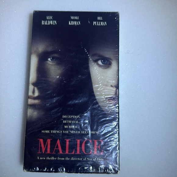 Other | Malice Vhs Tape | Poshmark